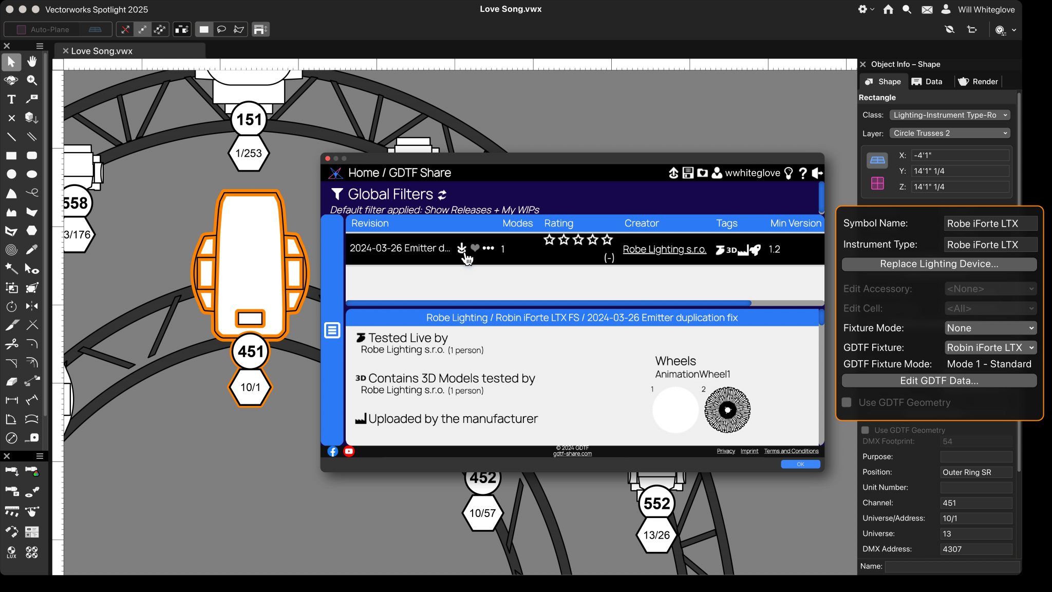 GDTFとMVRを活用したワークフローを支えるVectorworks Spotlightの主要機能 – Vectorworks Design Blog